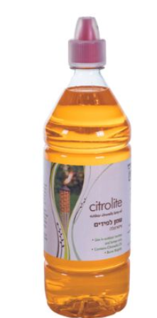 שמן ציטרונלה ללפיד להרחקת יתושים – 1 ליטר | מרחיקי וקוטלי יתושים ...